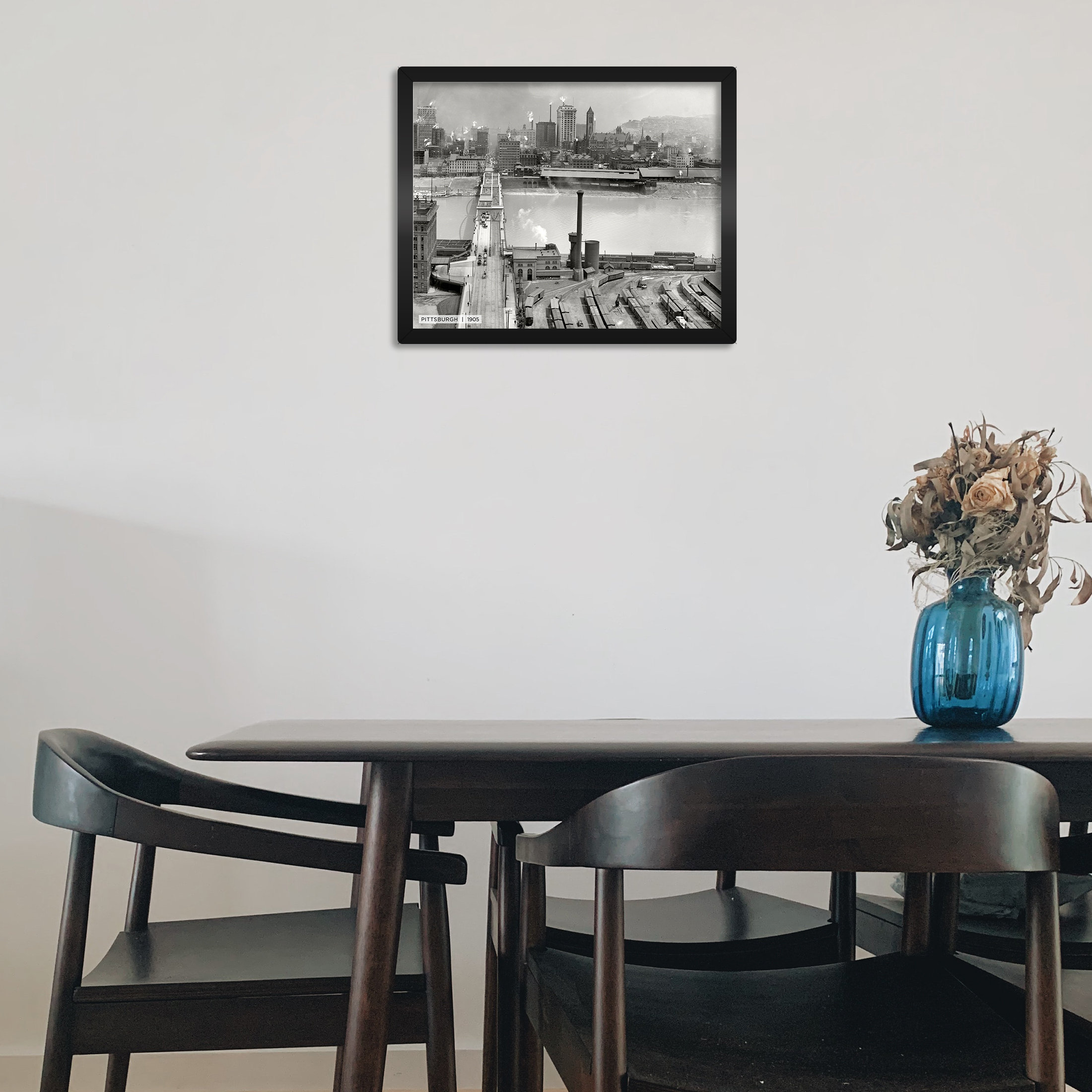 Winston Porter Pittsburgh Pennsylvania, Pittsburgh 1905, Framed Canvas ...