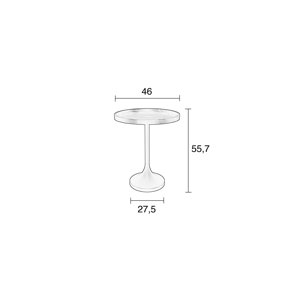 Zuiver Jason Pedestal Coffee Table | Wayfair