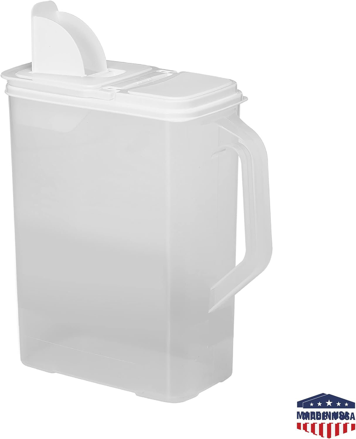 Zeki Shoggy Pet Food Storage Container - 8 Quart Capacity Bird Seed ...