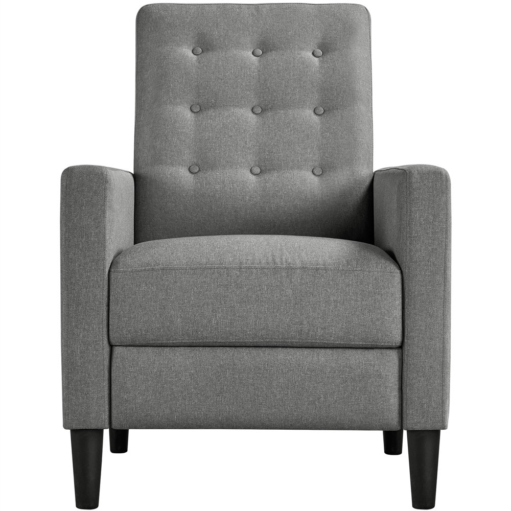 Yaheetech Single Reclining Chair With Adjustable Back & Footrest ...