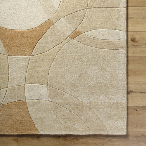Orren Ellis Forum Hand Made Rug | Wayfair