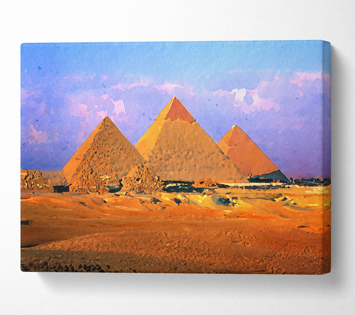 Natur Pur Pyramids Of Giza Egypt - Print | Wayfair.co.uk