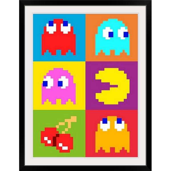 Isabelle & Max™ " PacMan Squares " by Michael Tompsett & Reviews | Wayfair