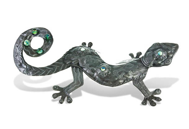 Design Toscano Giant Garden Gecko Lizard Statue & Reviews | Wayfair