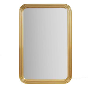 Mercer41 Rounded Rectangle Fluted Wall Mirror | Wayfair