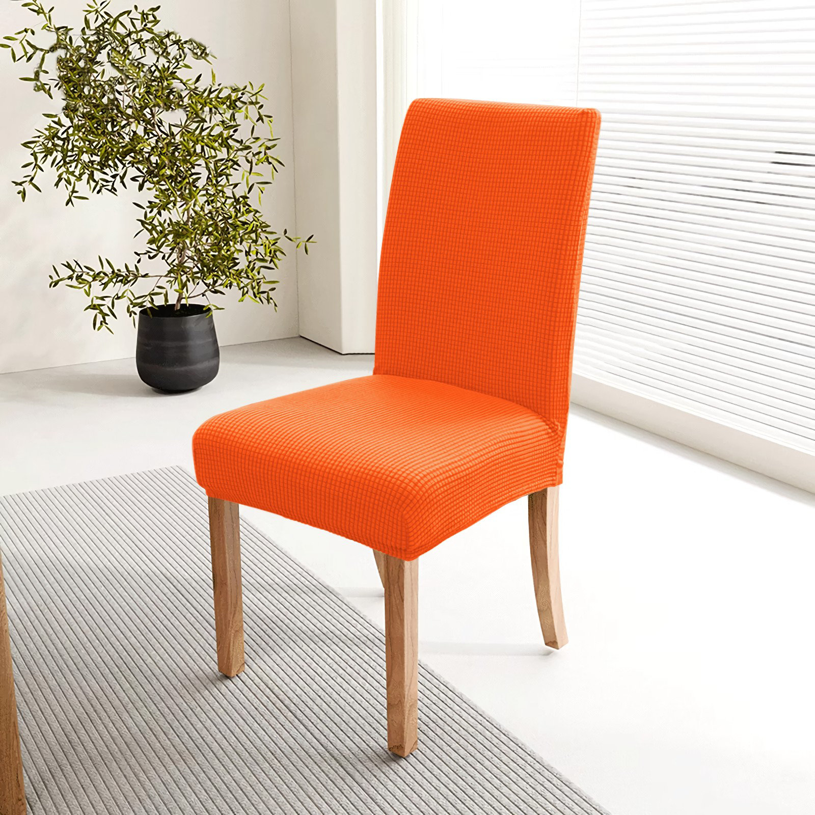 Latitude Run® Polyester Dining Chair Slipcover | Wayfair