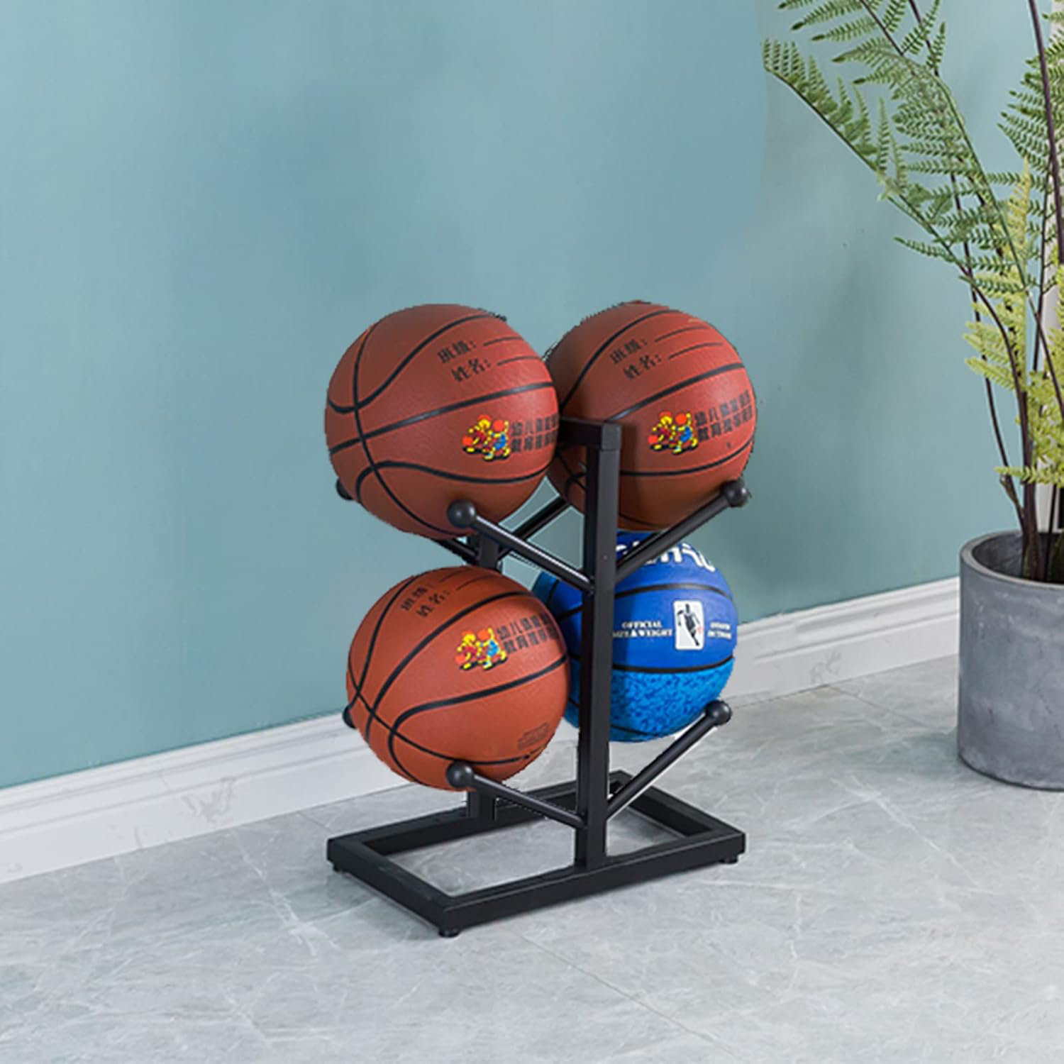 Latitude Run® 4 Ball Display Ball Metal Ball Rack - Wayfair Canada
