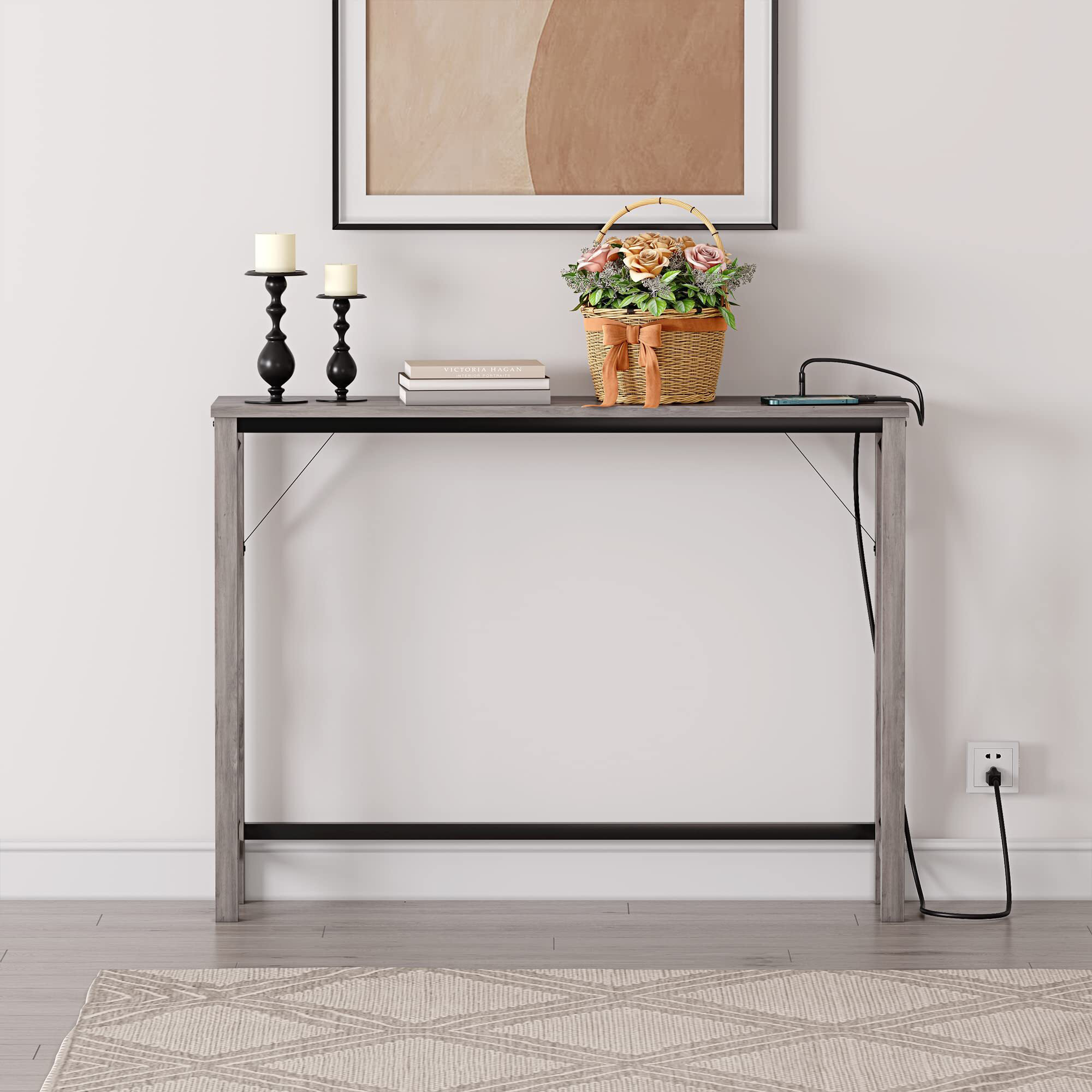Gracie Oaks 40 Console Table | Wayfair