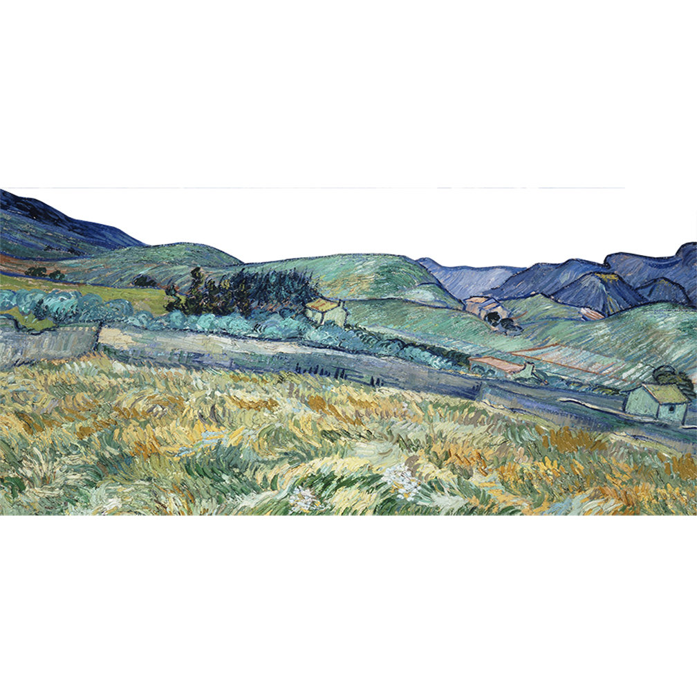 Wet Paint Printing Van Gogh Mountainous Cardboard Standup | Wayfair