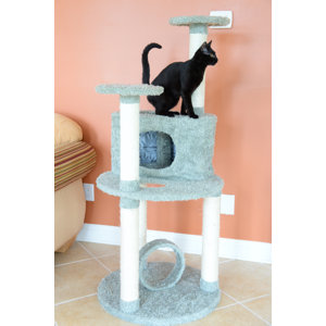 Armarkat 60" Premium Real Wood Cat Tree & Reviews | Wayfair