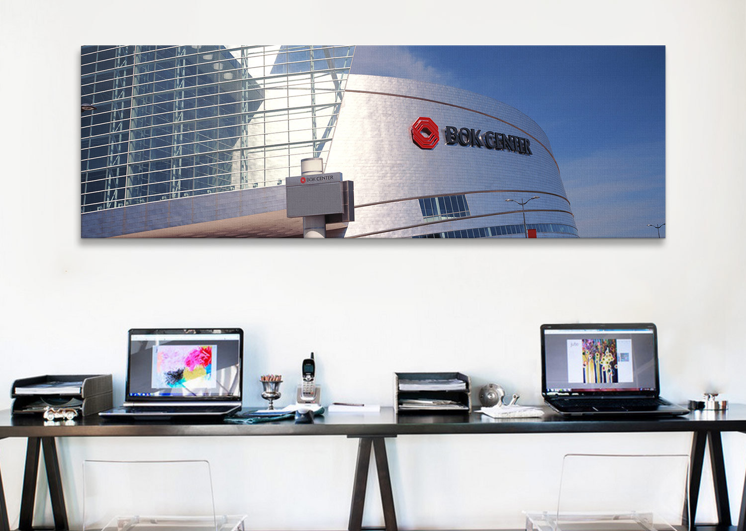 Ebern Designs Panoramic BOK Center at Downtown Tulsa, Oklahoma ...