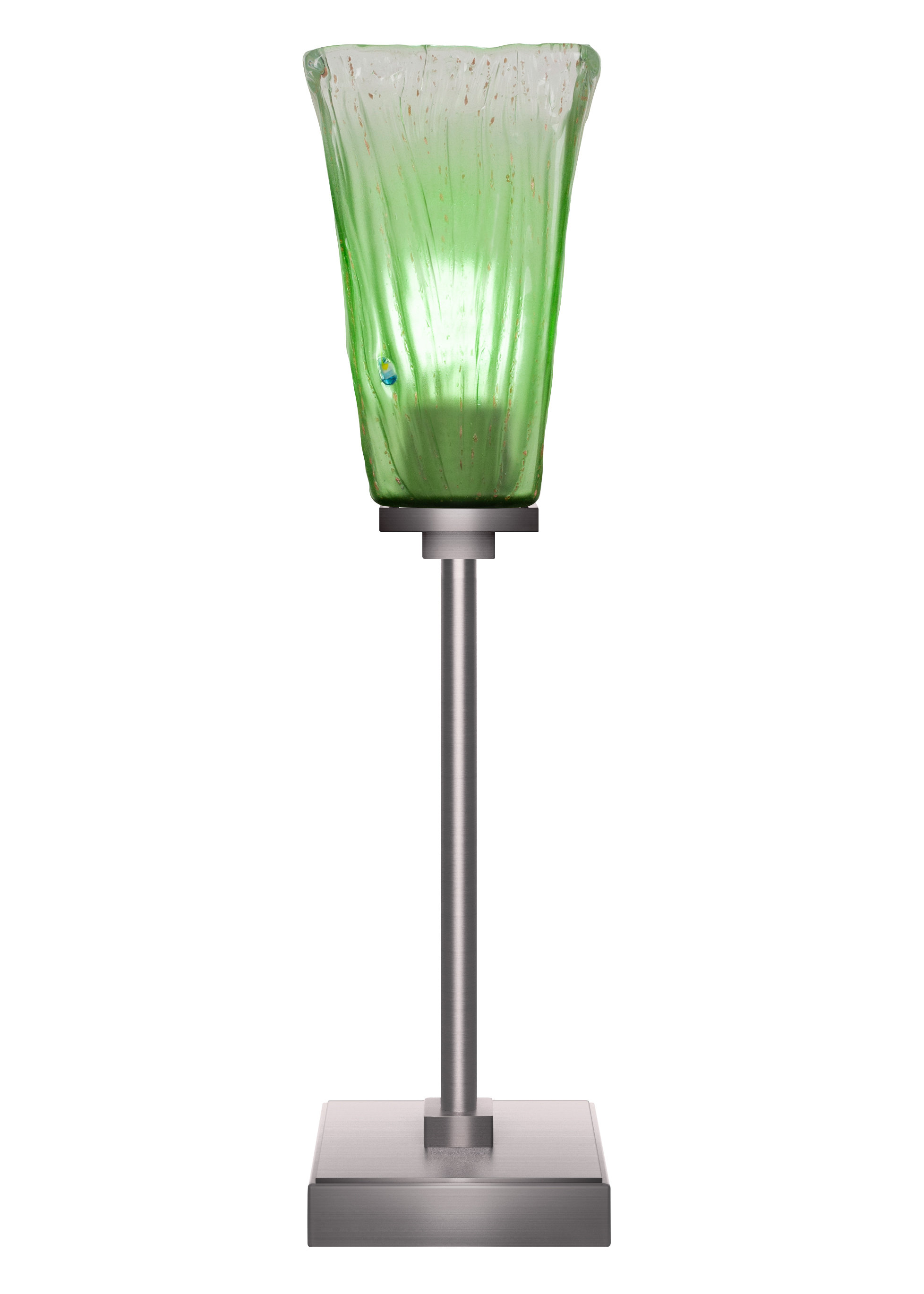 Red Barrel Studio® Lannah Accent Lamp With 5" Glass | Wayfair