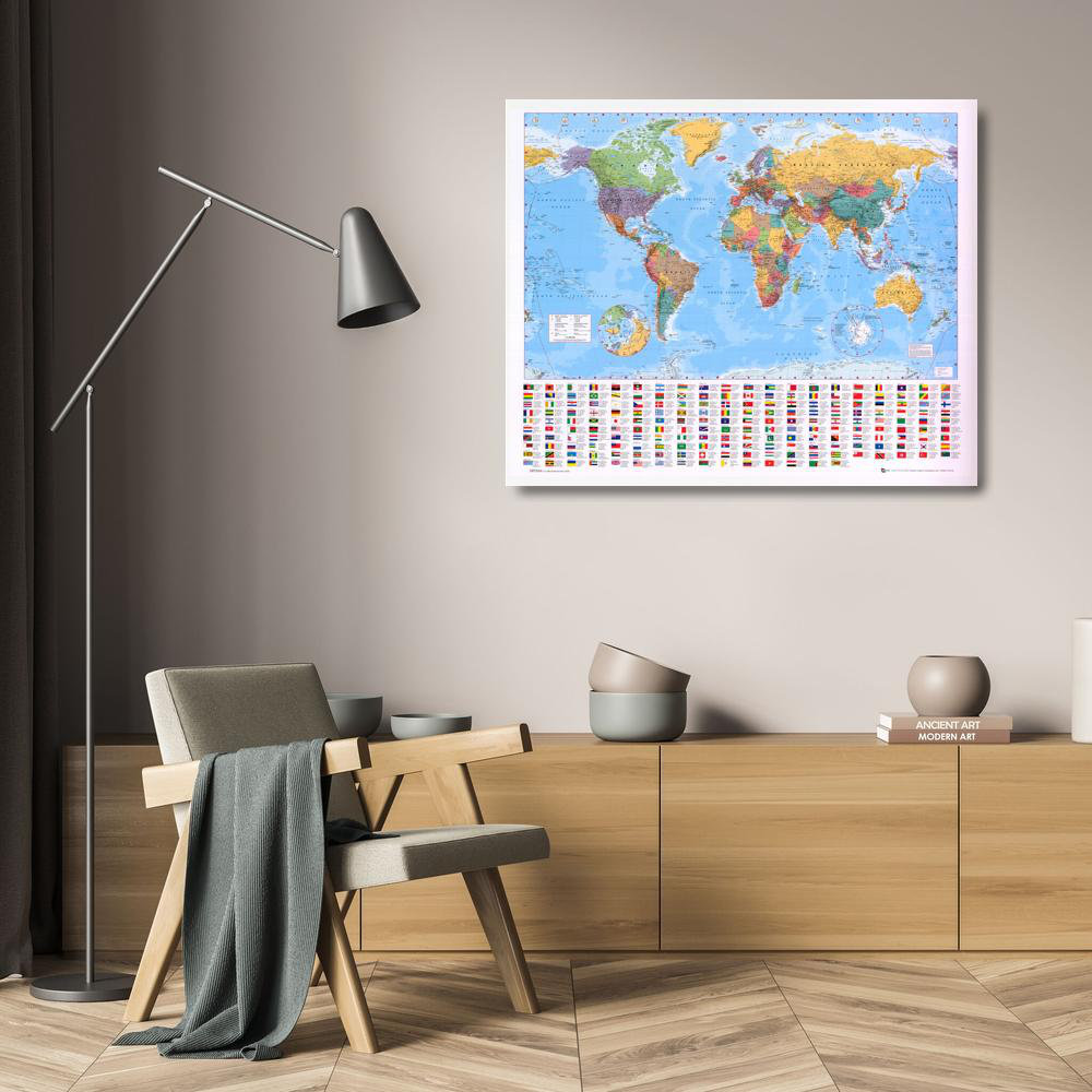 Lark Manor™ World Map | Wayfair