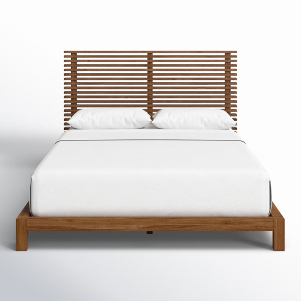 AllModern Finnian Unfinished Solid Wood Platform Bed | Wayfair