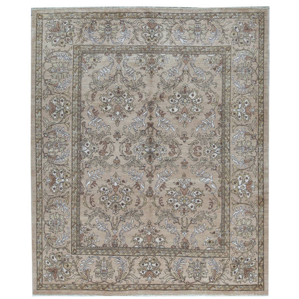 Bokara Rug Co., Inc. Hand-Knotted High-Quality Red and Green Area Rug ...