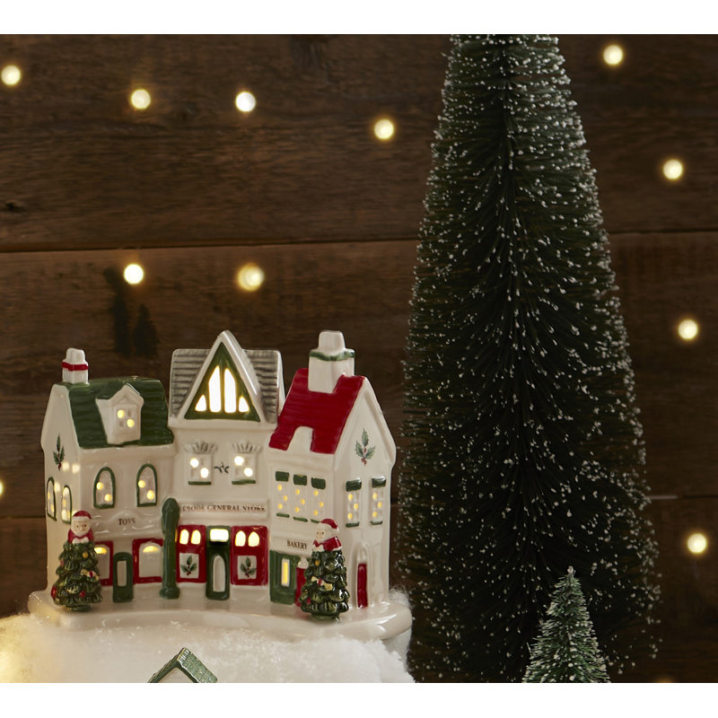Spode Christmas Tree Village Led Shoppes & Reviews | Wayfair