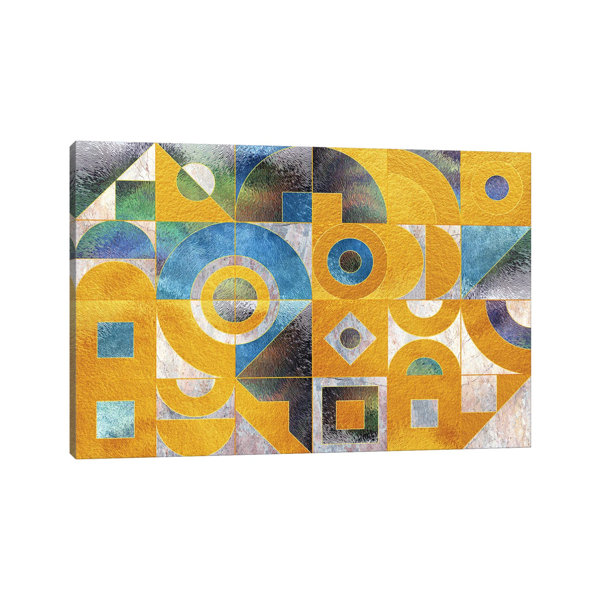 Corrigan Studio Geometric XXXIX by Tenyo Marchev - Wrapped Canvas Print ...