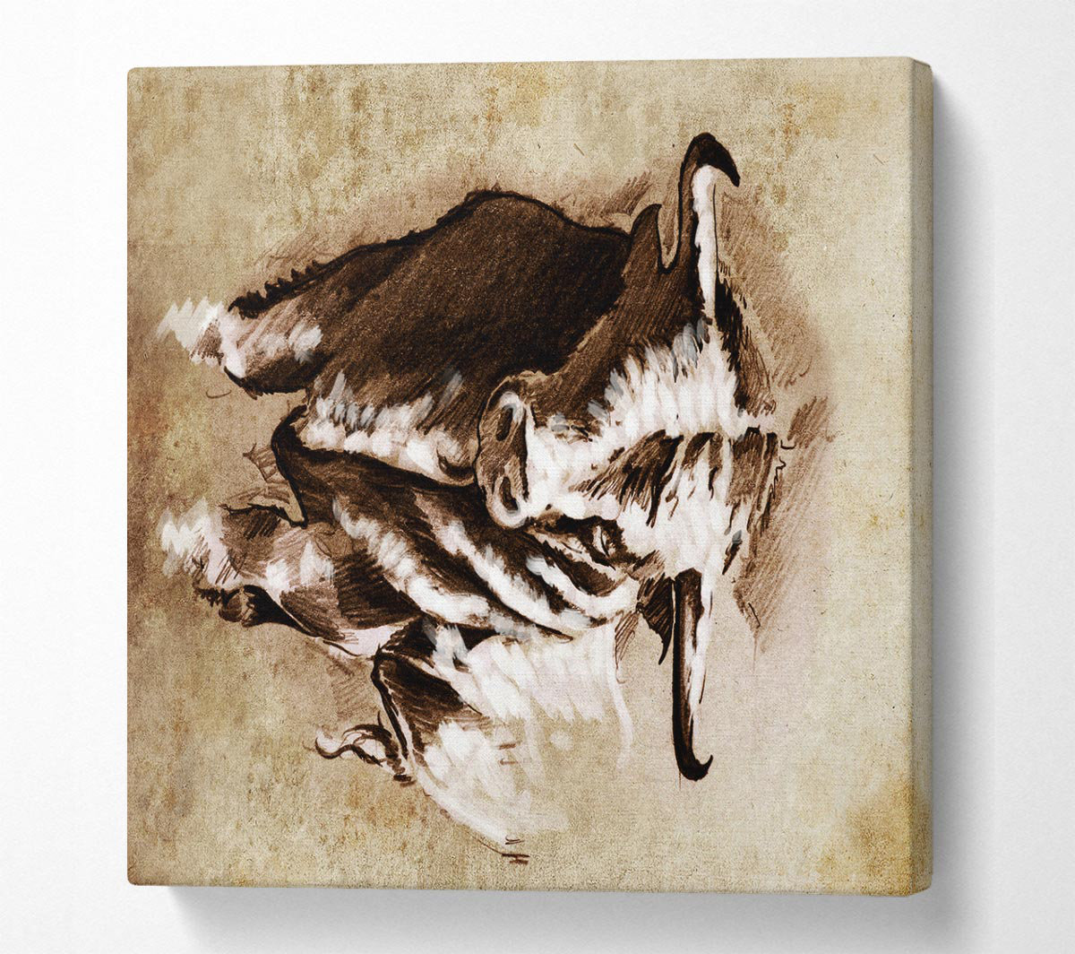 Alpen Home Bull Stare - Print | Wayfair.co.uk