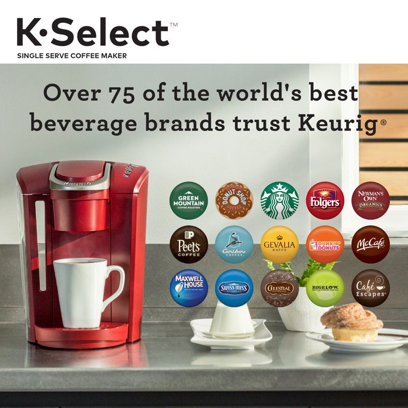 Keurig K-Select Single-Serve K-Cup Pod Coffee Maker & Reviews | Wayfair