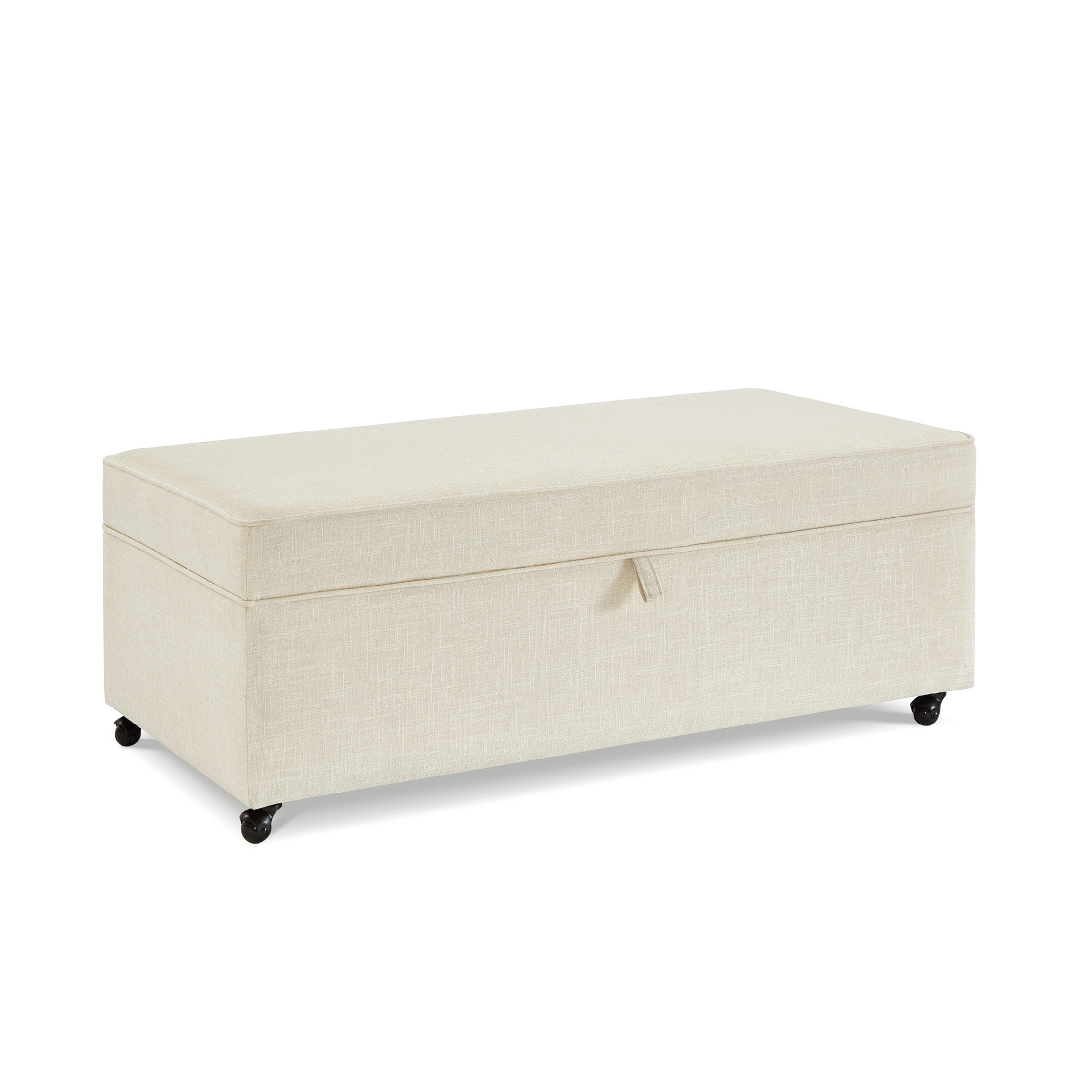 Wildon Home® Modern Large Comfort Sofa Ottoman with Storage, Modular ...