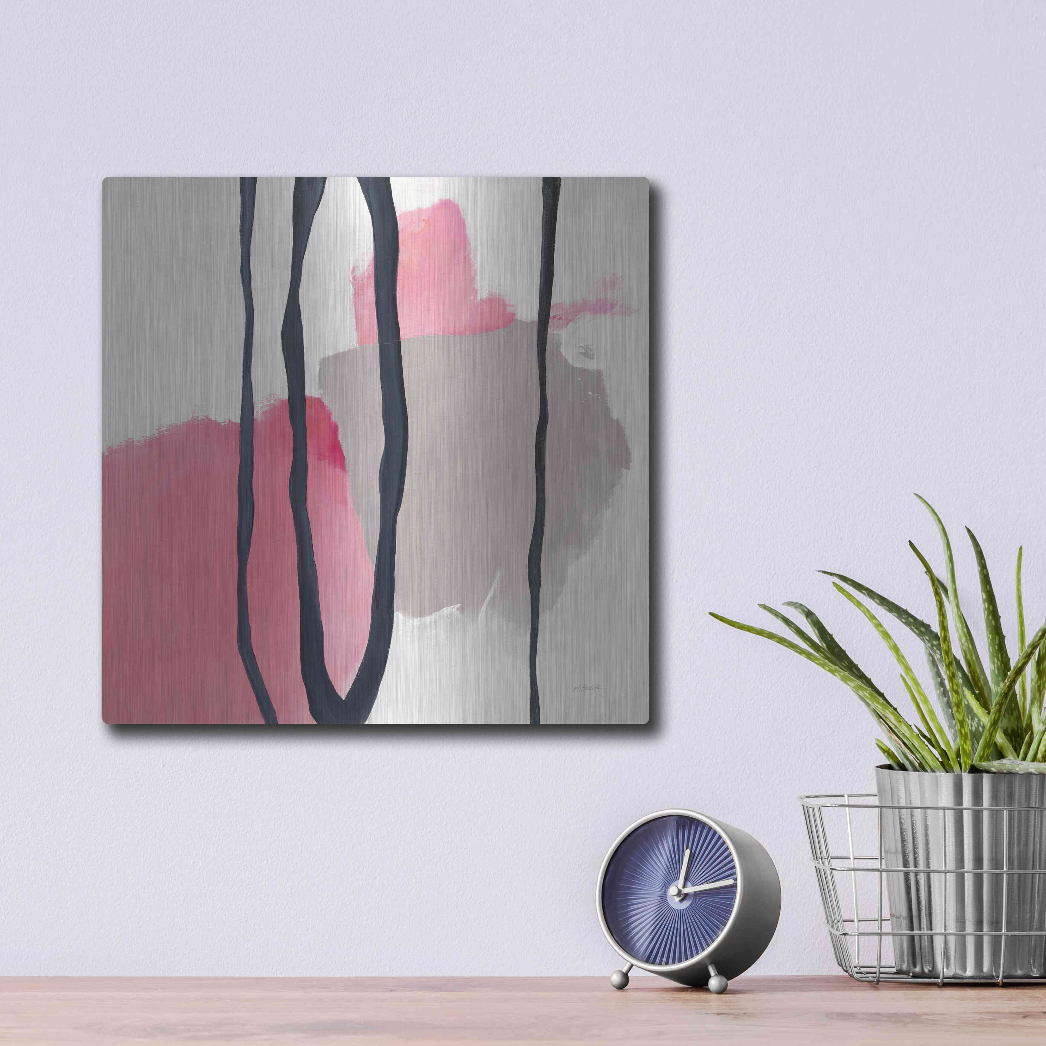 Ivy Bronx Luxe Metal Art 'Somersault I' By Mike Schick, Meta Somersault ...