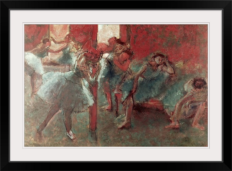 Vault W Artwork 'Dancers at Rehearsal, 1895 98' by Edgar Degas Painting ...