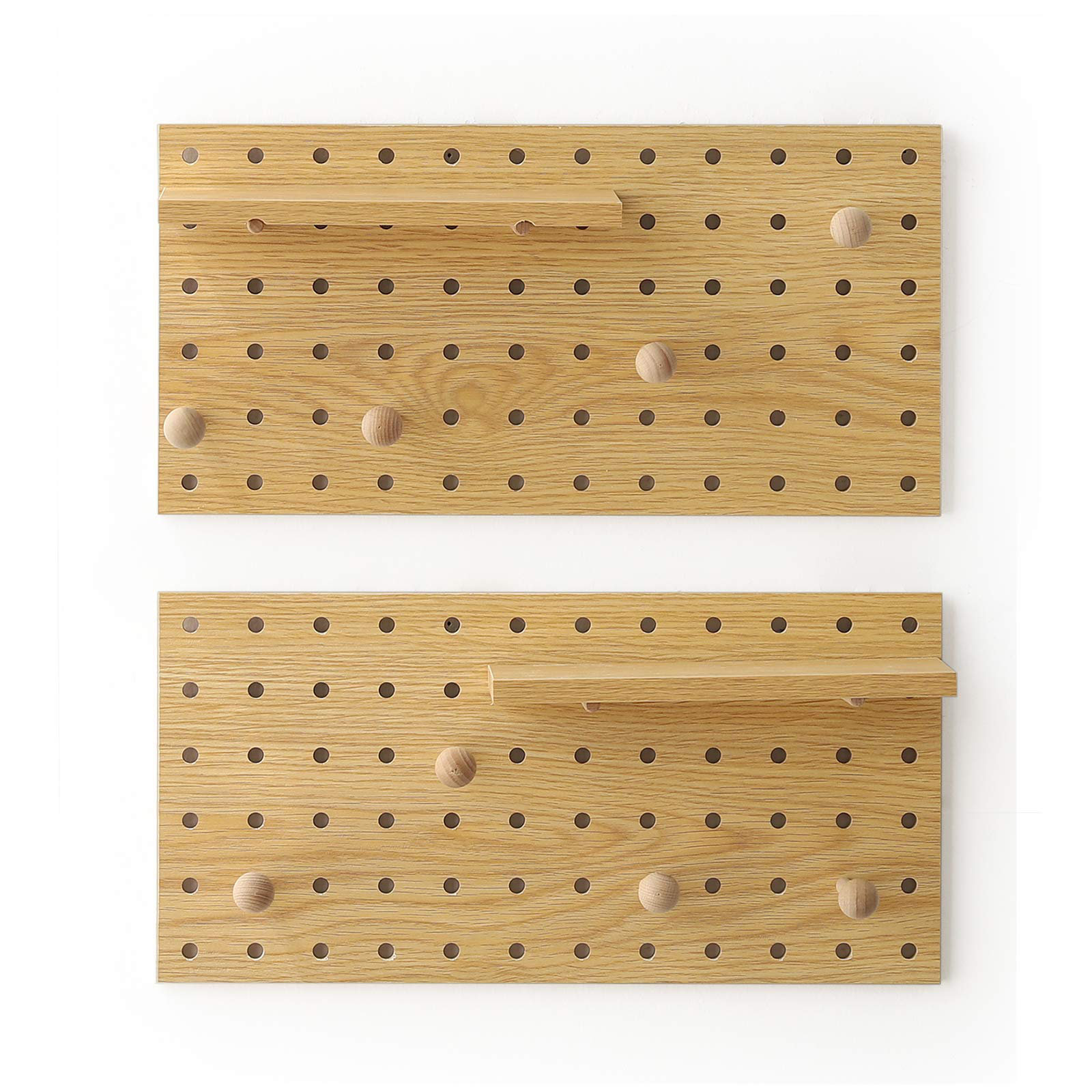 Foundry Select Wooden Pegboard Modular Display Organization Storage ...