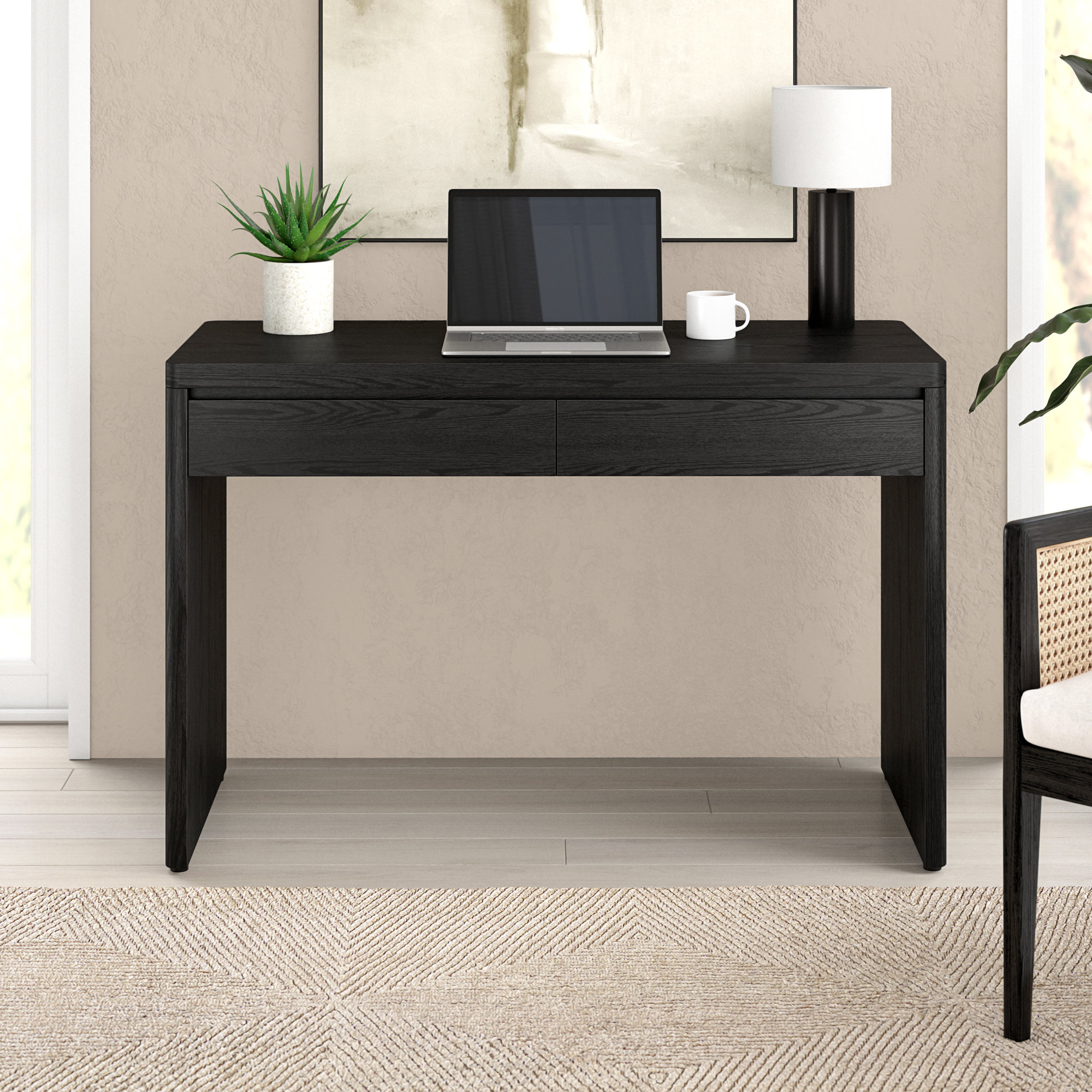 Latitude Run® Deroche 48'' Wide Rectangular Desk & Reviews | Wayfair