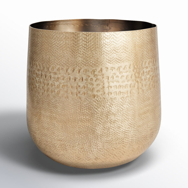 Joss & Main Acquah Aluminum Cachepot & Reviews | Wayfair