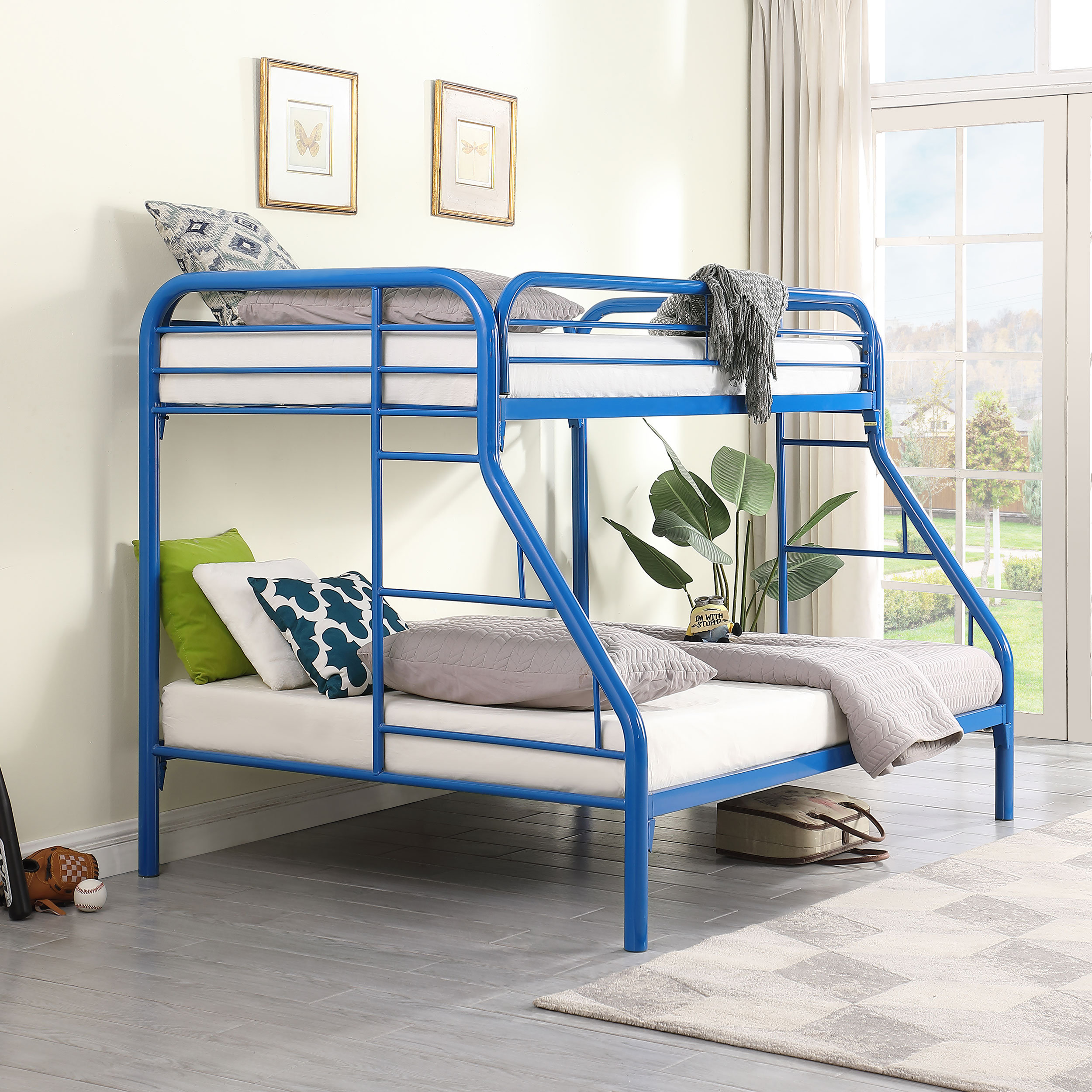 Harriet Bee Cathey Falls City Twin over Full Bunk Bed & Reviews | Wayfair