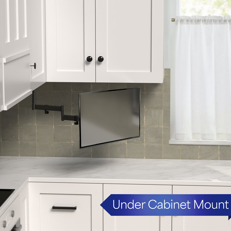 VIVO Articulating Under-Cabinet Mount, Fits 13" to 27" TV & Monitor ...