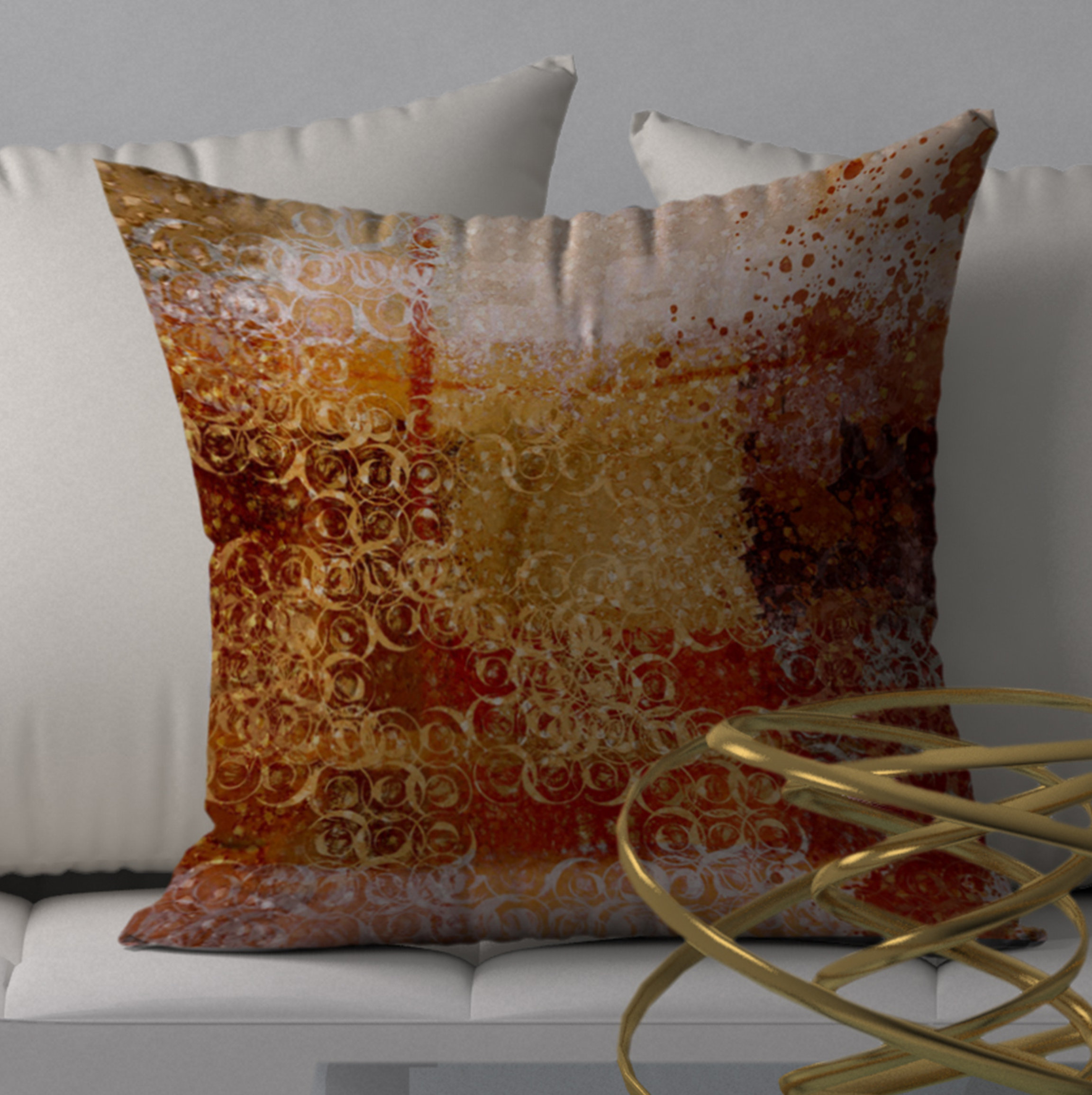 LeRoi Products Abstract Reversible Throw Pillow - Wayfair Canada