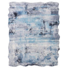 17 Stories Abstract Blue Area Rug | Wayfair