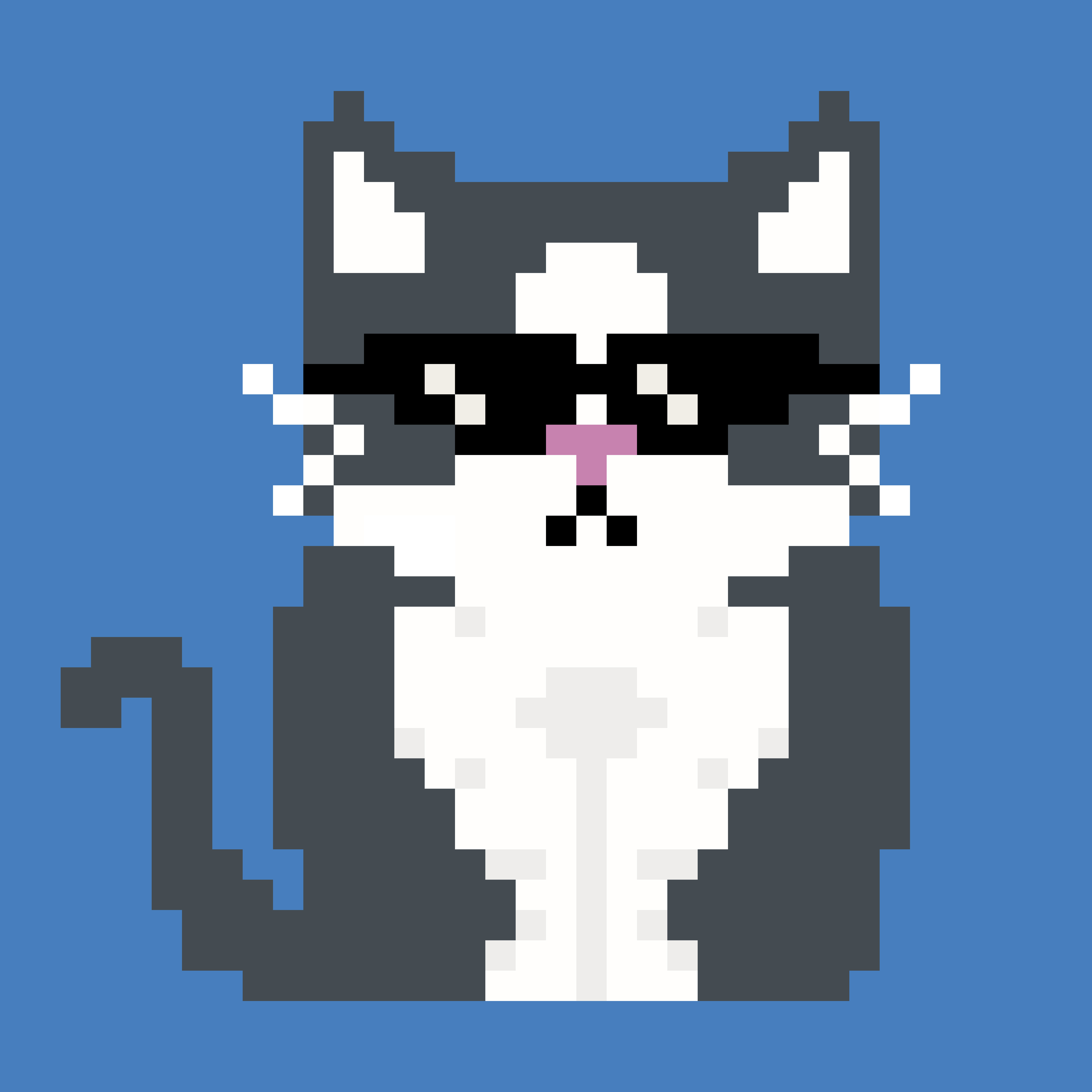 Winston Porter Koot Kat I On Canvas by Victoria Barnes Print | Wayfair