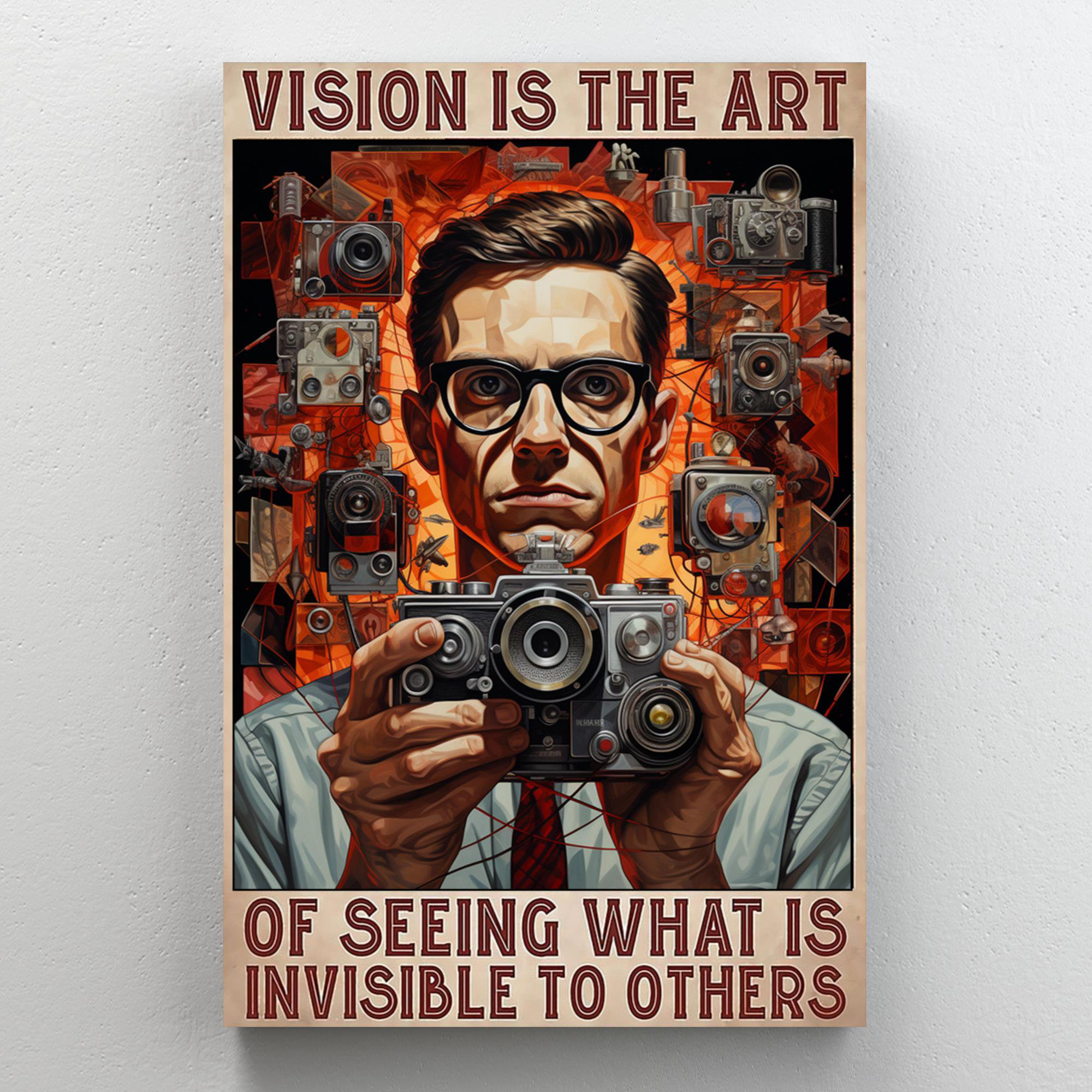 Trinx Photography Vision Is The Art Of Seeing - 1 Piece Rectangle ...