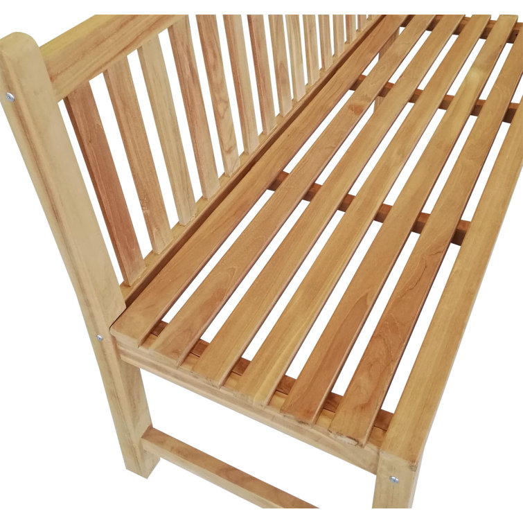 Union Rustic Haracha Teak Bech | Wayfair.co.uk