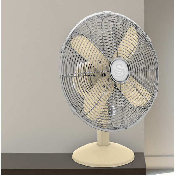 Swan 30.48cm Retro Oscillating Table Fan & Reviews | Wayfair.ie