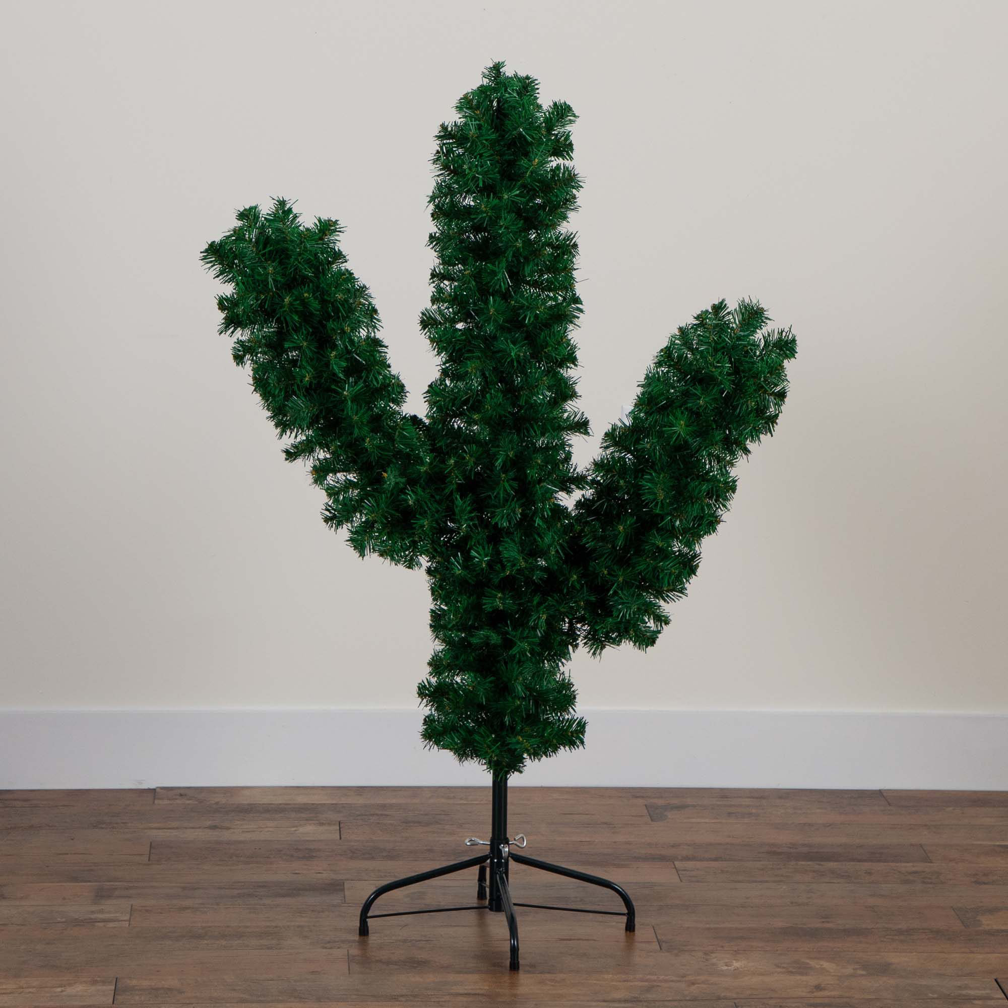 The Holiday Aisle® 4ft. Artificial Cactus Christmas Tree | Wayfair