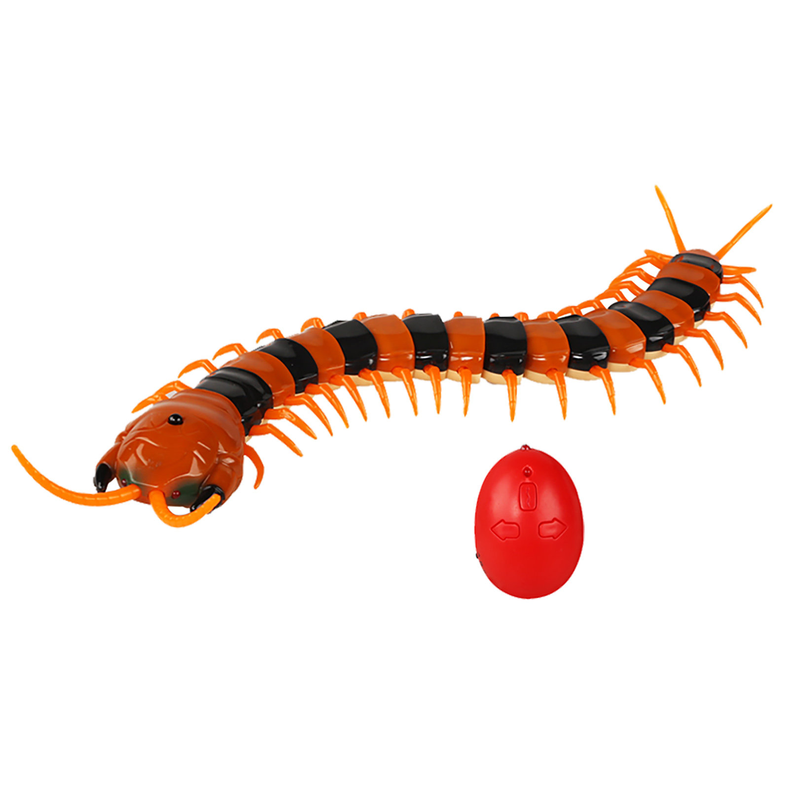 Topteng Remote Control Realistic Centipede Rc Toy Prank Insects Roach ...