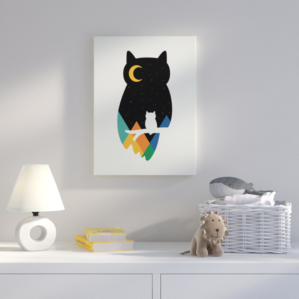 Redwood Rover Anja 'Eye On Owl' Canvas Art - Wayfair Canada