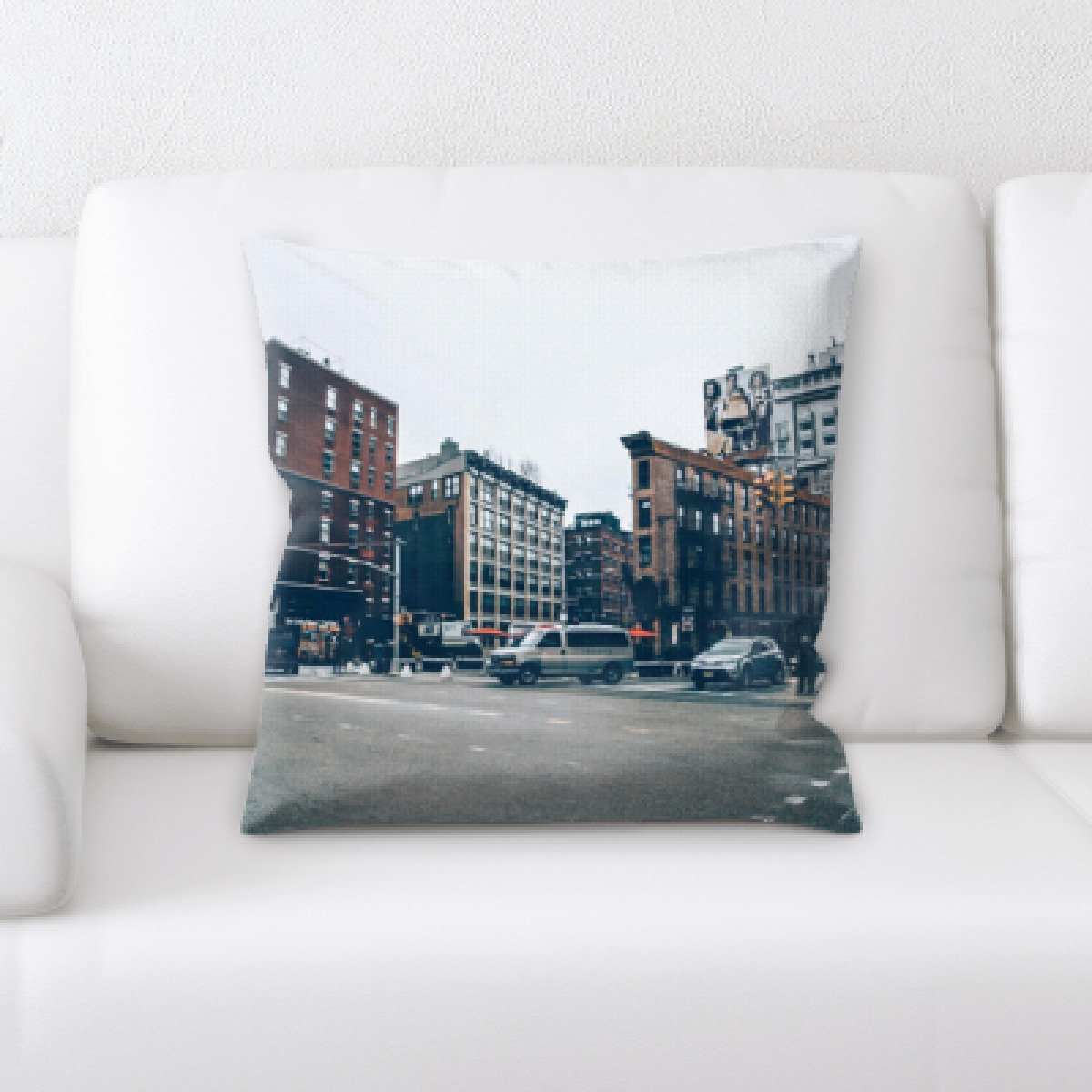 Latitude Run® Peterson New York City Shots Throw Pillow | Wayfair