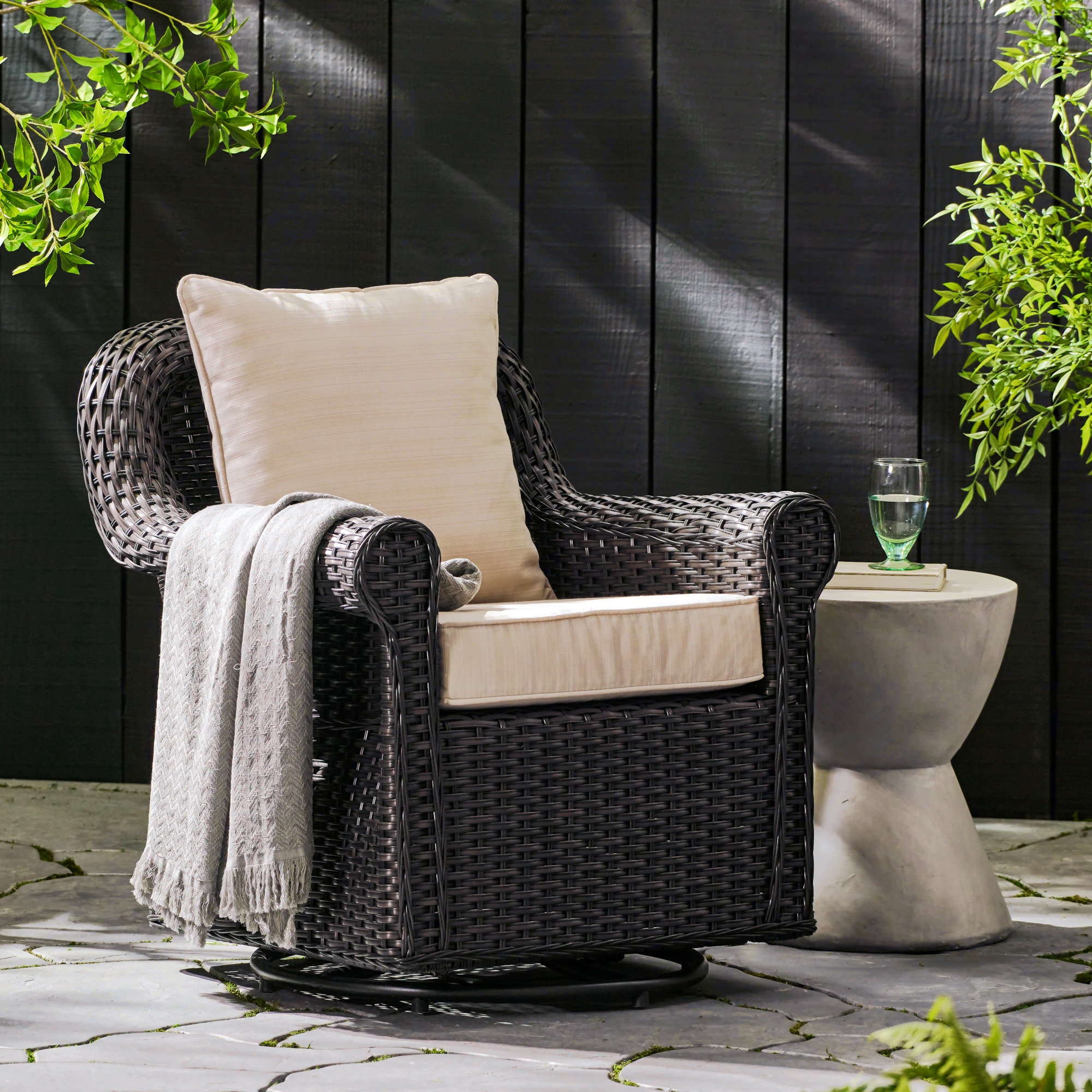 Red Barrel Studio® Duer SWIVEL ROCKER | Wayfair