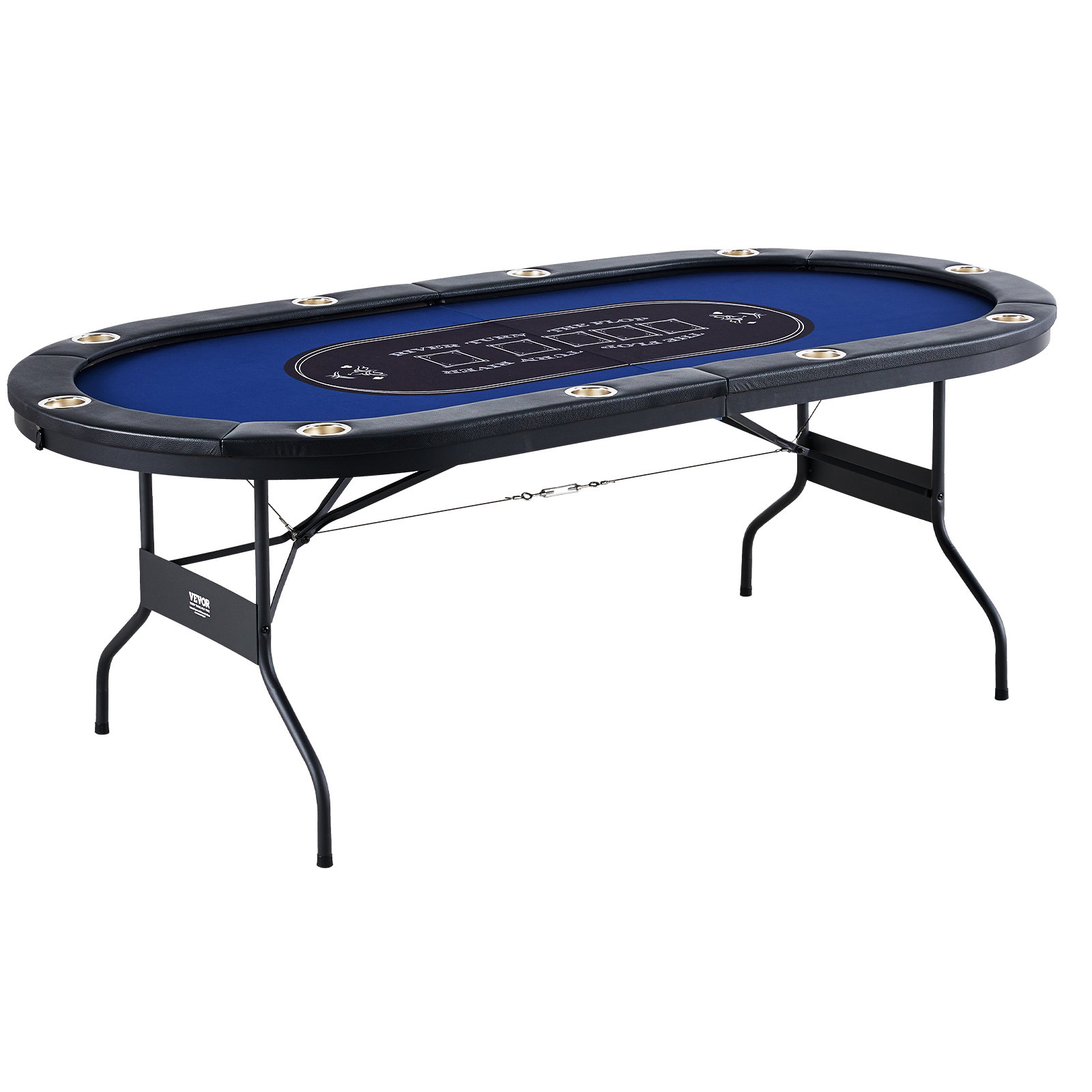 VEVOR 10 Player Foldable Poker Table - Wayfair Canada