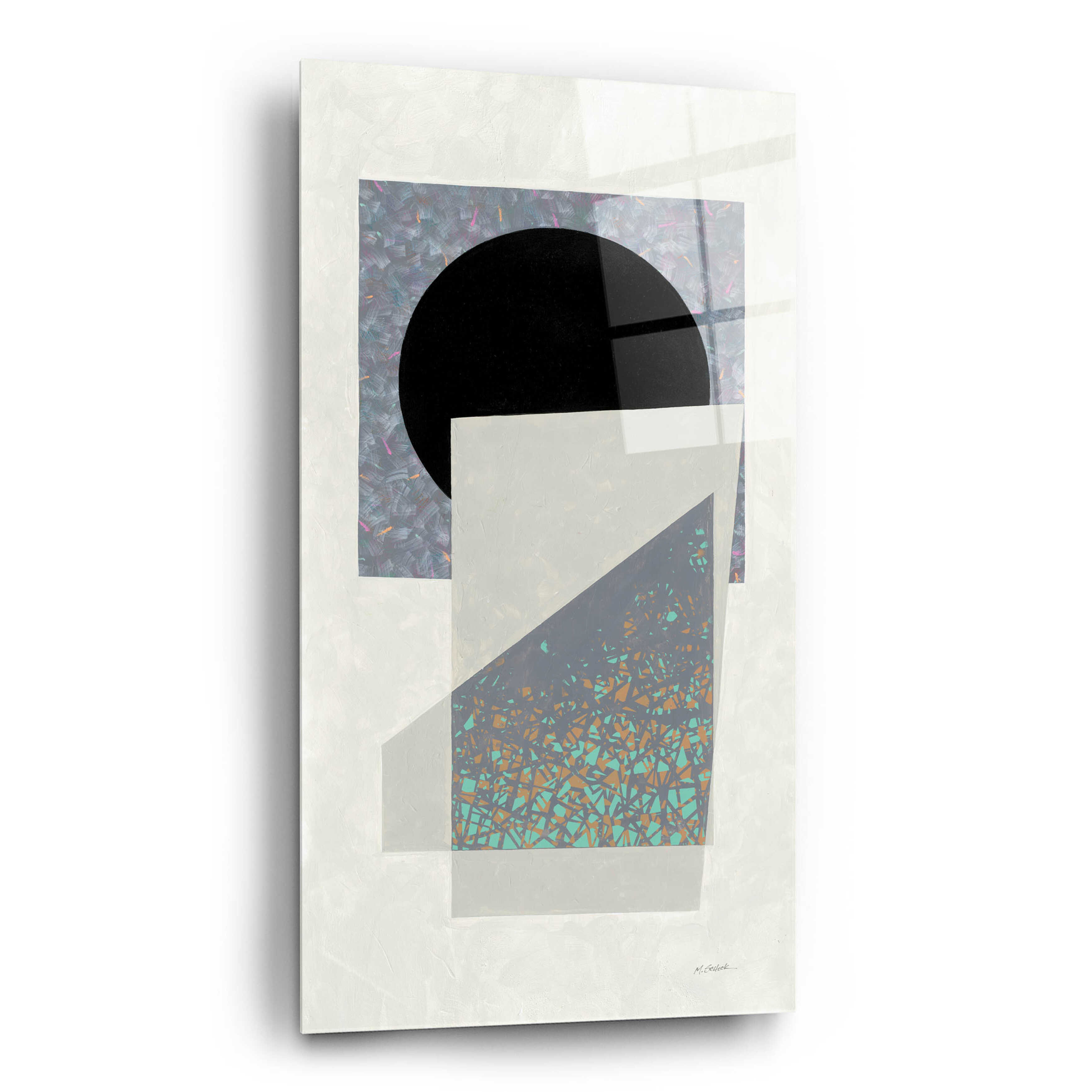 Ivy Bronx Full Moon I V2 Panel On Plastic / Acrylic by Mike Schick ...