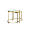 Miranda Kerr Home Love Joy Bliss Glass Top 3 Legs Nesting Tables ...