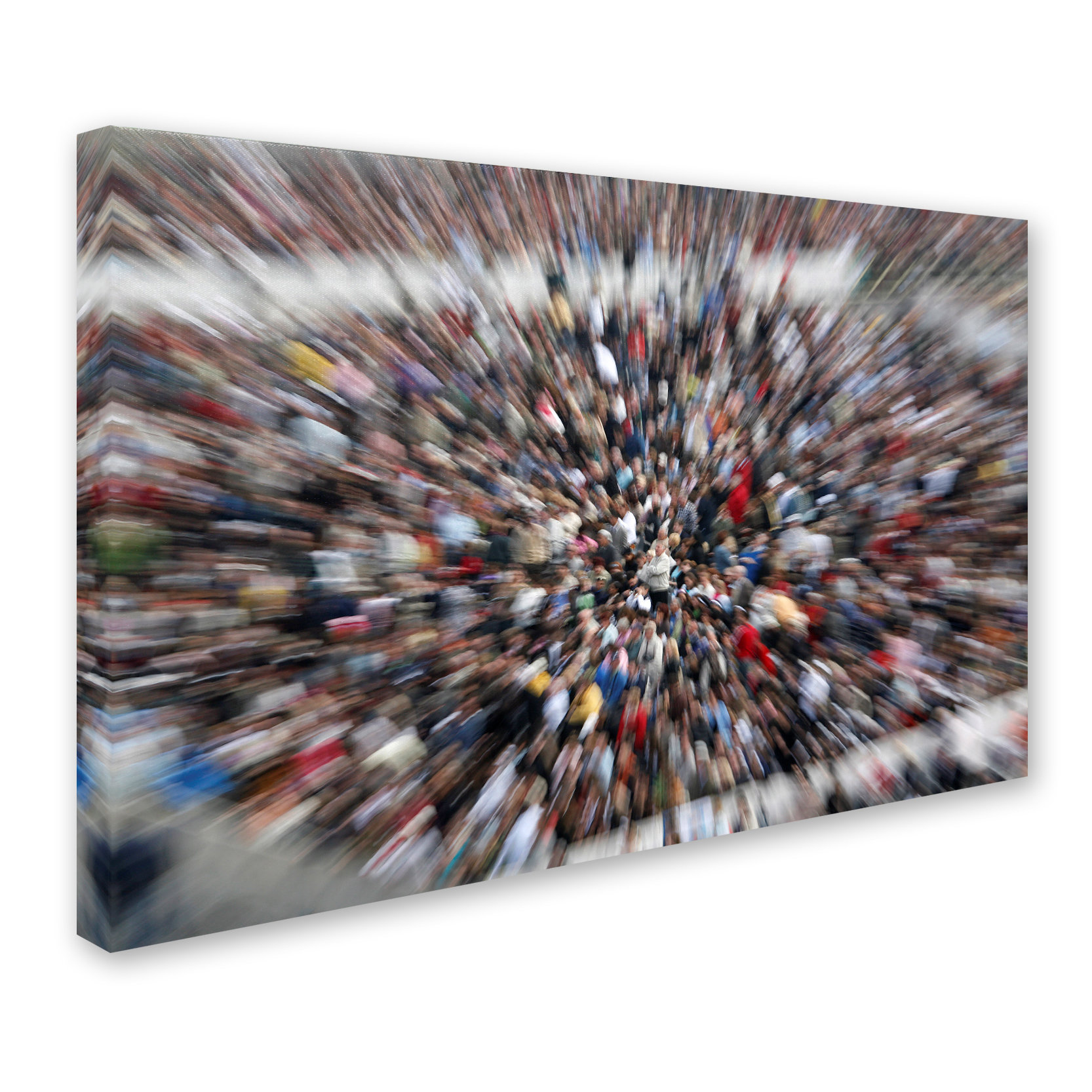 Trademark Art Robert Harding Picture Library " Crowds 2 " by Robert ...