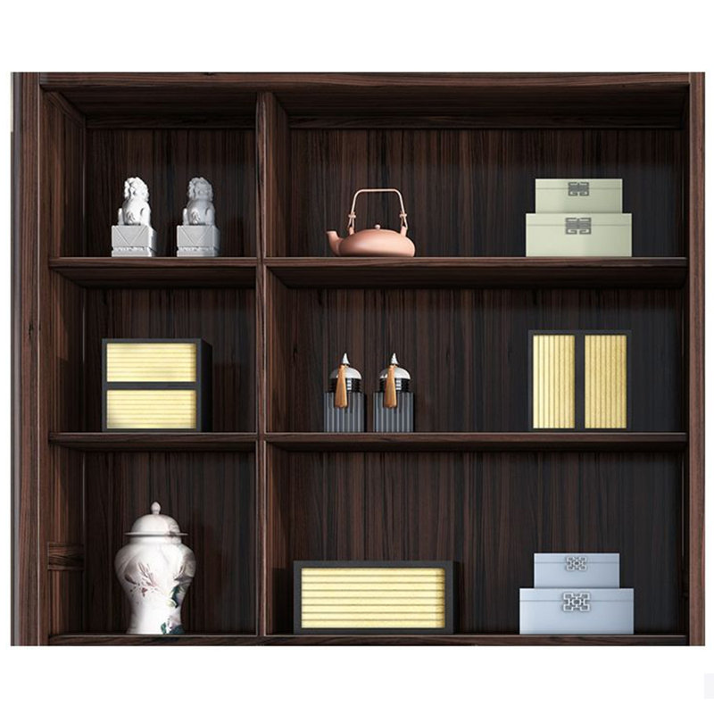 Parttlion New Chinese style solid wood bookcase | Wayfair