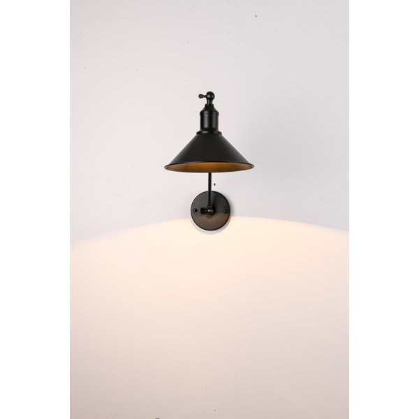 17 Stories Iron Swing Arm Sconce - Wayfair Canada