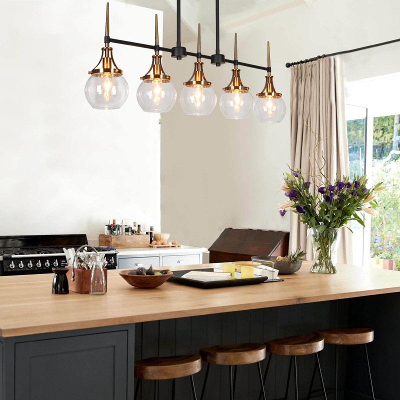 Mercer41 Loram 5 - Light Kitchen Island Pendant & Reviews - Wayfair Canada