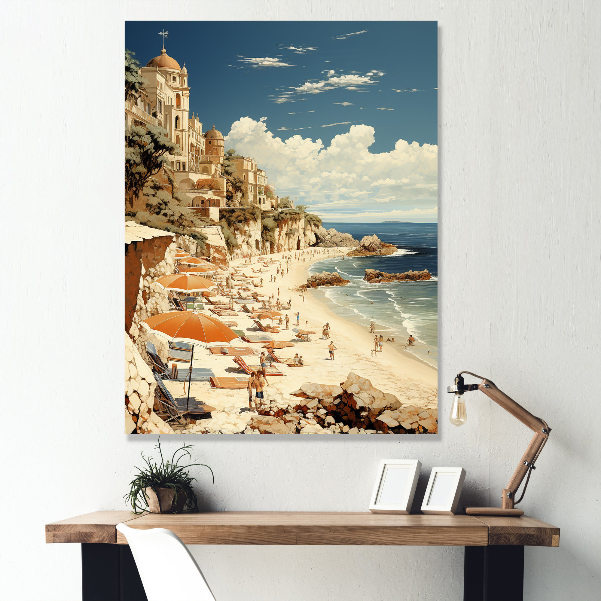 Highland Dunes Beach French Riviera Reverie I | Wayfair